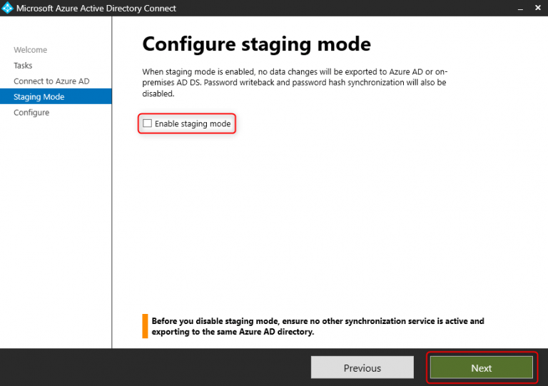 Azure AD Connect: High Availability with Staging Mode - cloudcoffee.ch