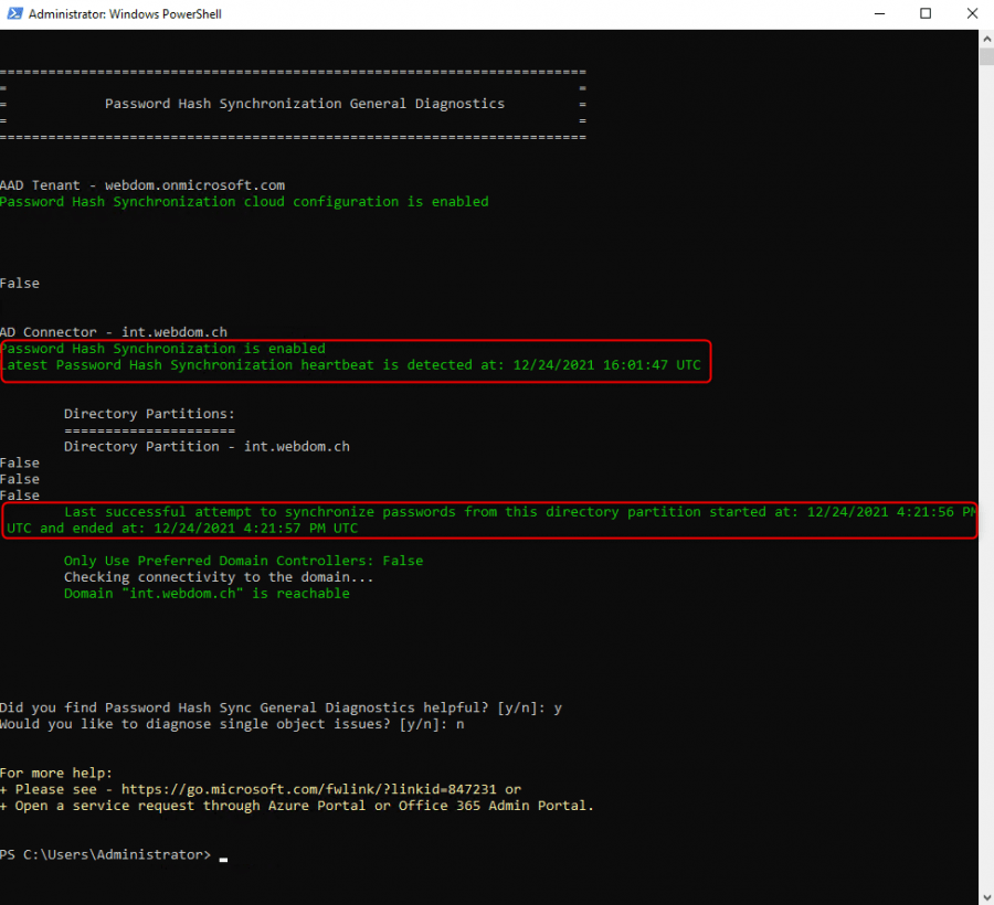 Azure AD Connect: Migration from Passthrough Authentication (PTA) to Password Hash ...