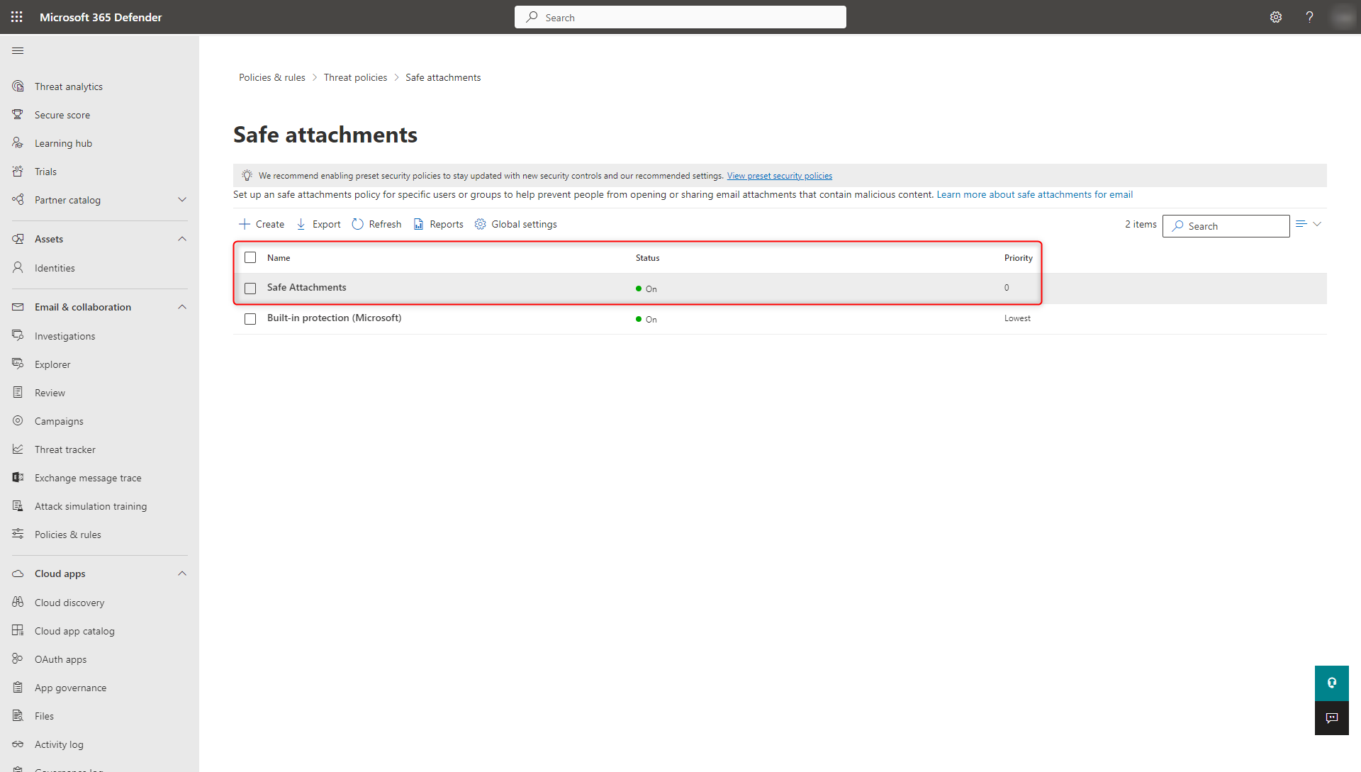 Microsoft 365 Defender: Safe Links and Safe Attachments - cloudcoffee.ch