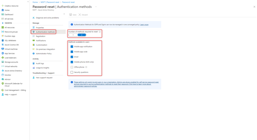 Enable Microsoft Entra Self Service Password Reset Sspr Cloudcoffeech