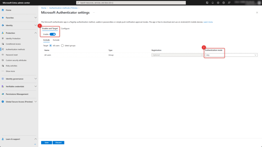 Passwordless Sign In with Microsoft Authenticator App - cloudcoffee.ch