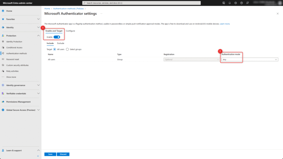 Passwordless Sign In with Microsoft Authenticator App - cloudcoffee.ch