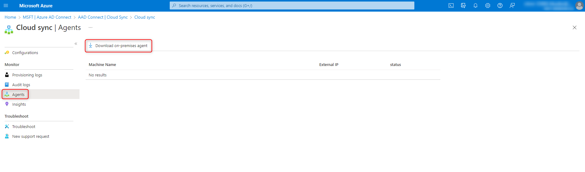 Installation And Configuration Azure Active Directory Cloud Sync Cloudcoffeech