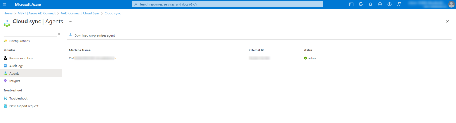 Installation And Configuration Azure Active Directory Cloud Sync Cloudcoffeech