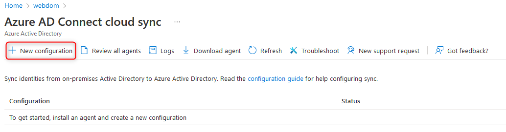 Installation and configuration Azure Active Directory Cloud Sync ...