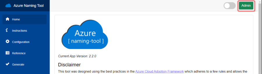 Deploying Azure Naming Tool On A Docker Container Cloudcoffeech