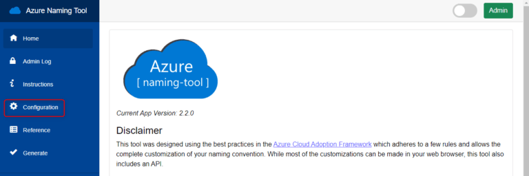 Deploying Azure Naming Tool On A Docker Container Cloudcoffeech