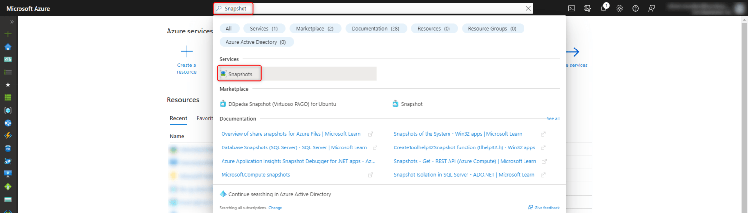 Create an Azure snapshot of a virtual hard disk - cloudcoffee.ch