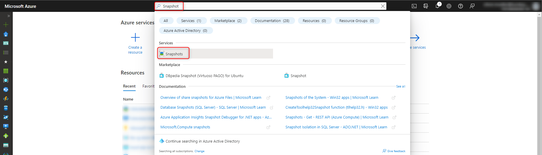 Create an Azure snapshot of a virtual hard disk - cloudcoffee.ch