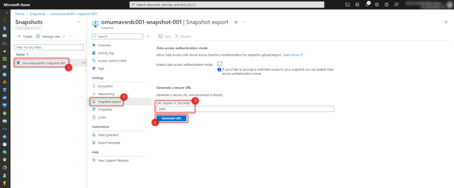 Create An Azure Snapshot Of A Virtual Hard Disk Cloudcoffeech
