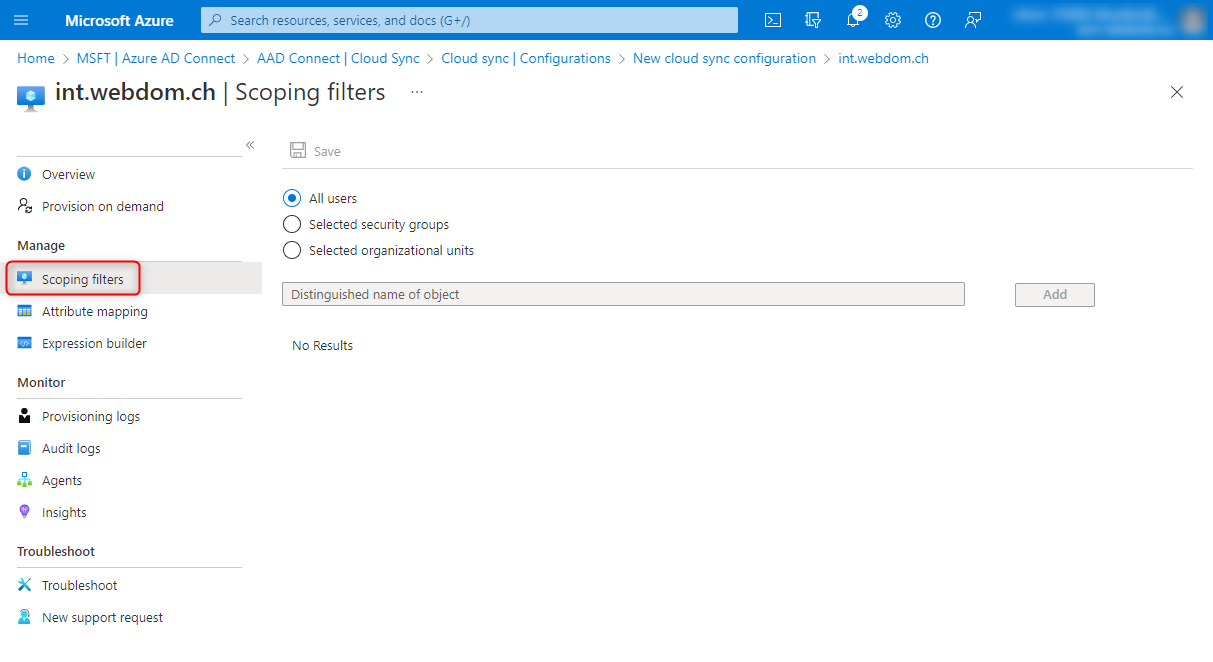 Installation and configuration Azure Active Directory Cloud Sync ...