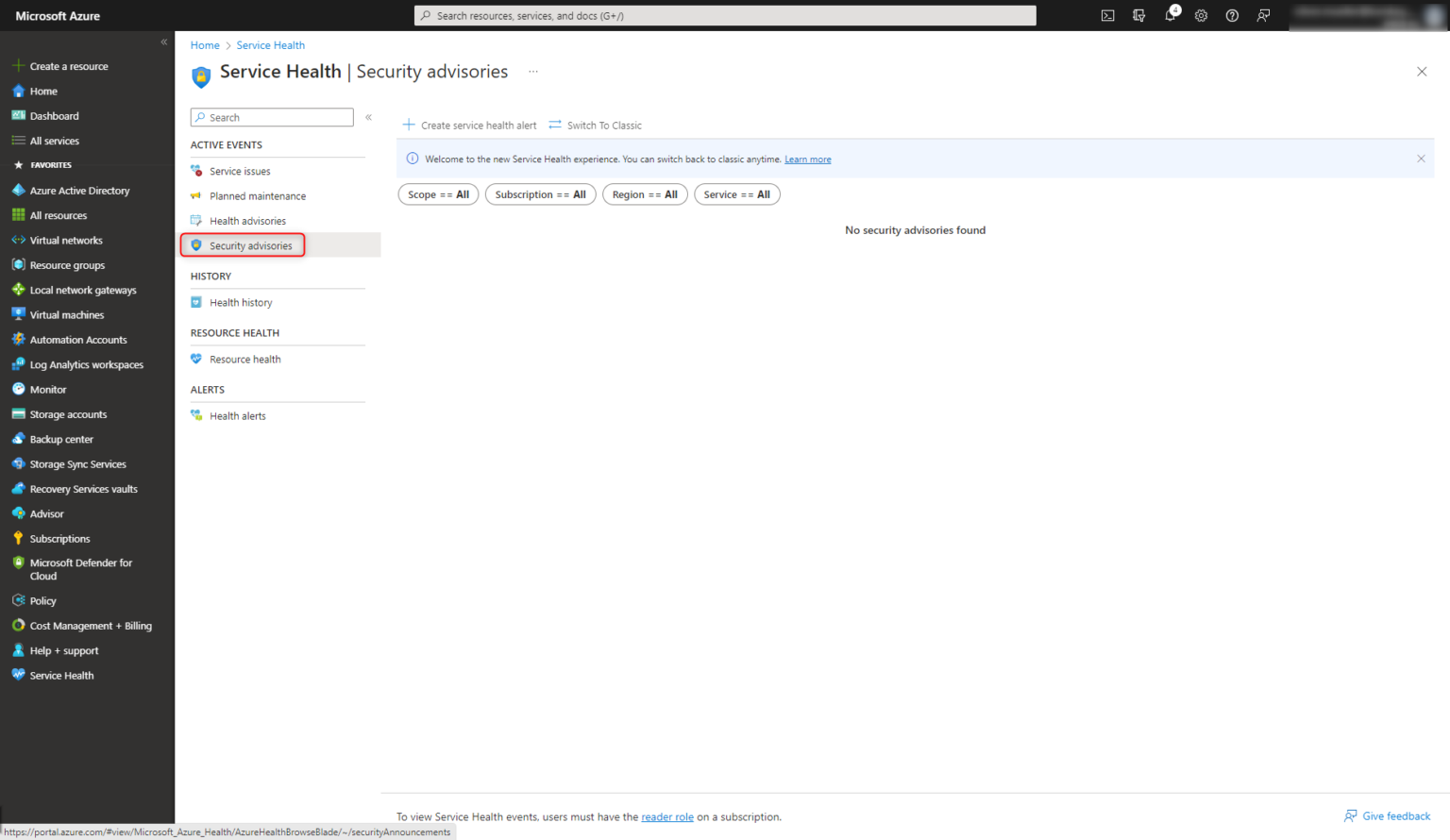 The Guardian of Azure Services: Azure Service Health - cloudcoffee.ch