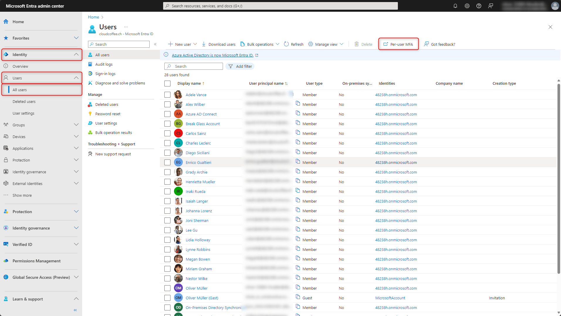 Switch from per-user MFA to MFA with Microsoft Entra Conditional Access ...