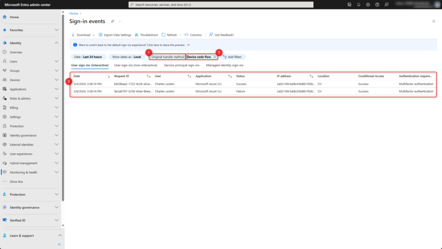 Microsoft Entra Conditional Access: Block Authentication Flows ...