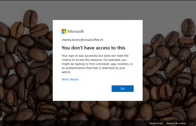 Microsoft Entra Conditional Access: Block Authentication Flows - cloudcoffee.ch
