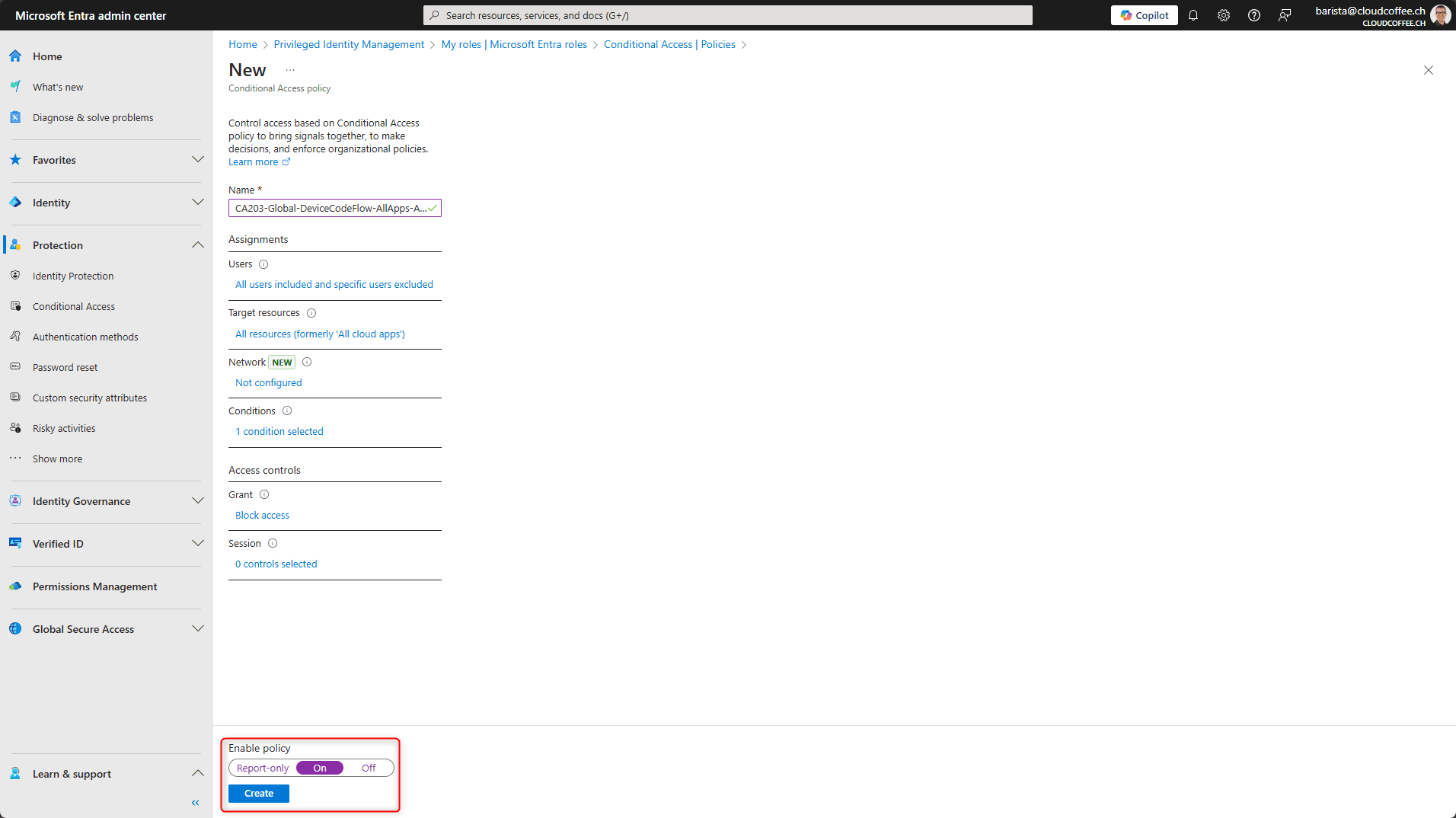 Microsoft Entra Conditional Access Block Authentication Flows Cloudcoffeech
