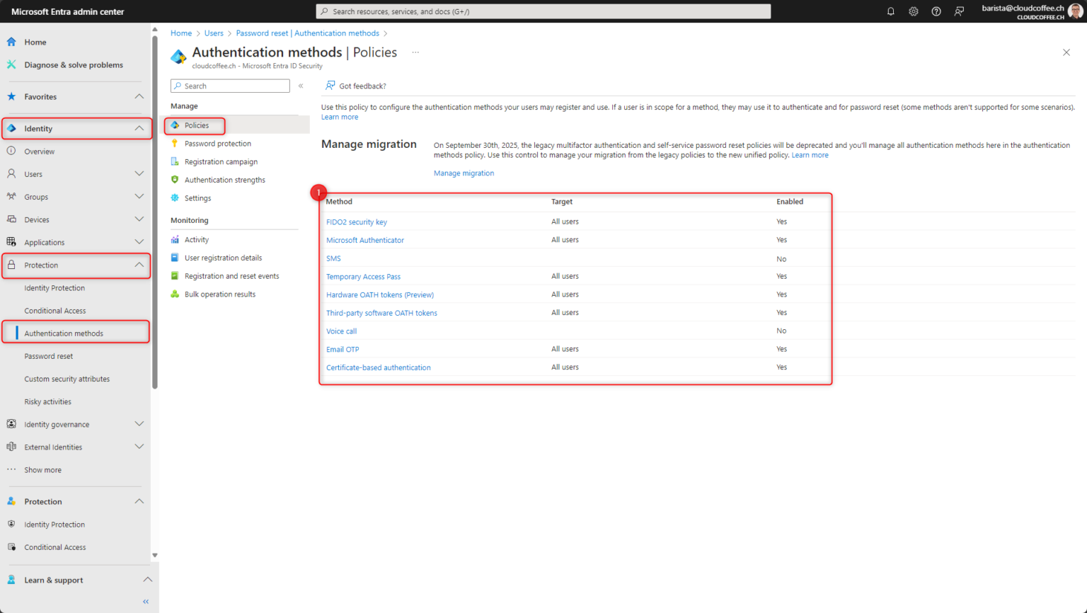 Migrate Legacy Mfa And Legacy Sspr Policies To The Authentication Methods In Microsoft Entra Id