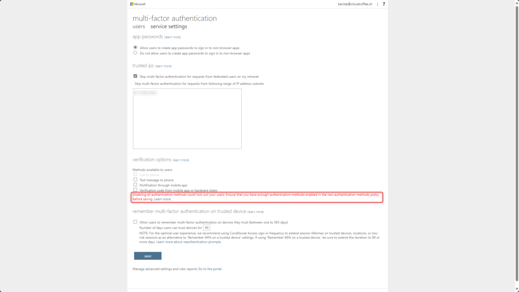 Migrate Legacy Mfa And Sspr Policies To Authentication Methods In
