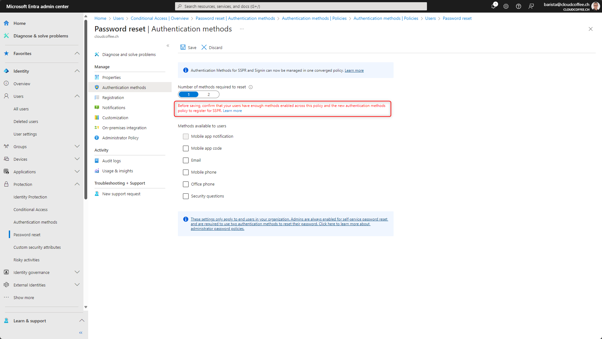 Migrate Legacy Mfa And Sspr Policies To Authentication Methods In