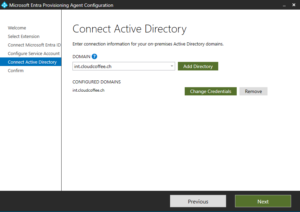 Installation and Configuration of Microsoft Entra Cloud Sync ...