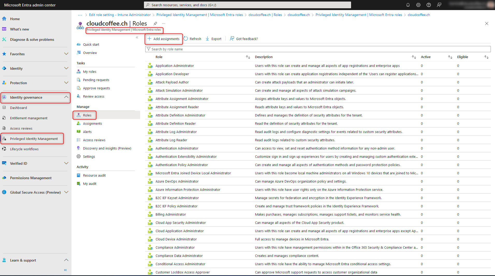 Microsoft Entra Privileged Identity Management (PIM): Basic ...