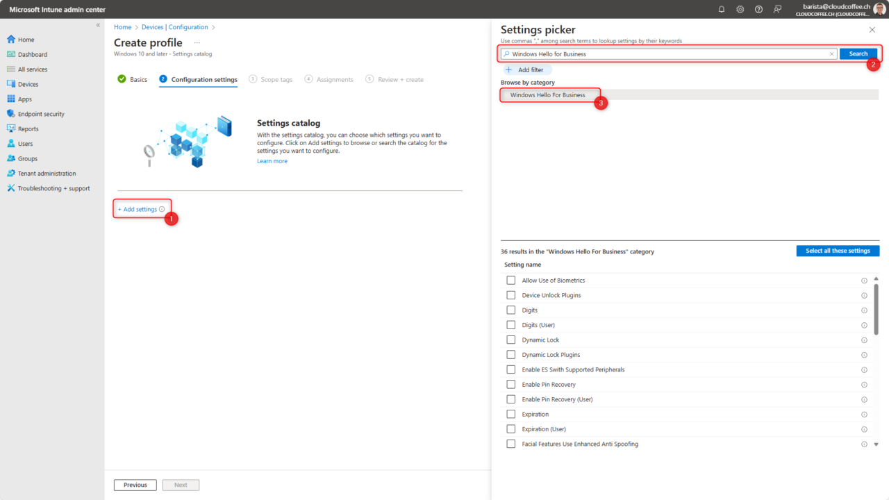 Windows Hello for Business: Enhanced Security with Multi-Factor Unlock - cloudcoffee.ch
