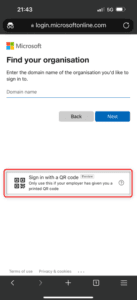 Microsoft Entra ID: QR Code Sign-In - cloudcoffee.ch