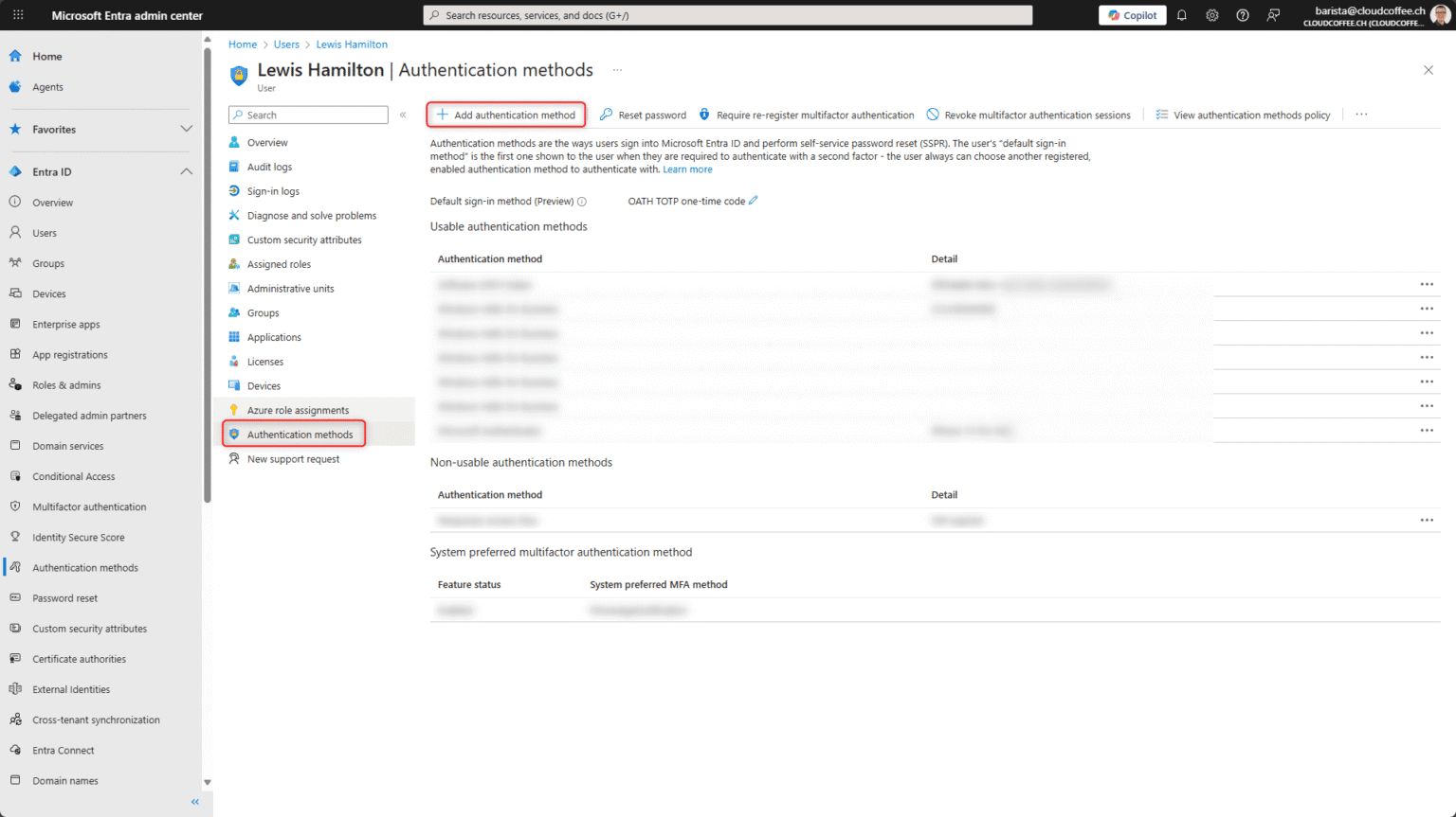 Microsoft Entra ID: QR Code Sign-In - cloudcoffee.ch