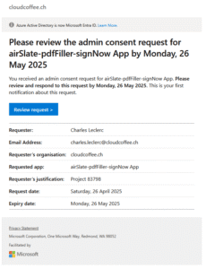 Microsoft Entra ID: Admin Consent Workflow for Secure Application ...