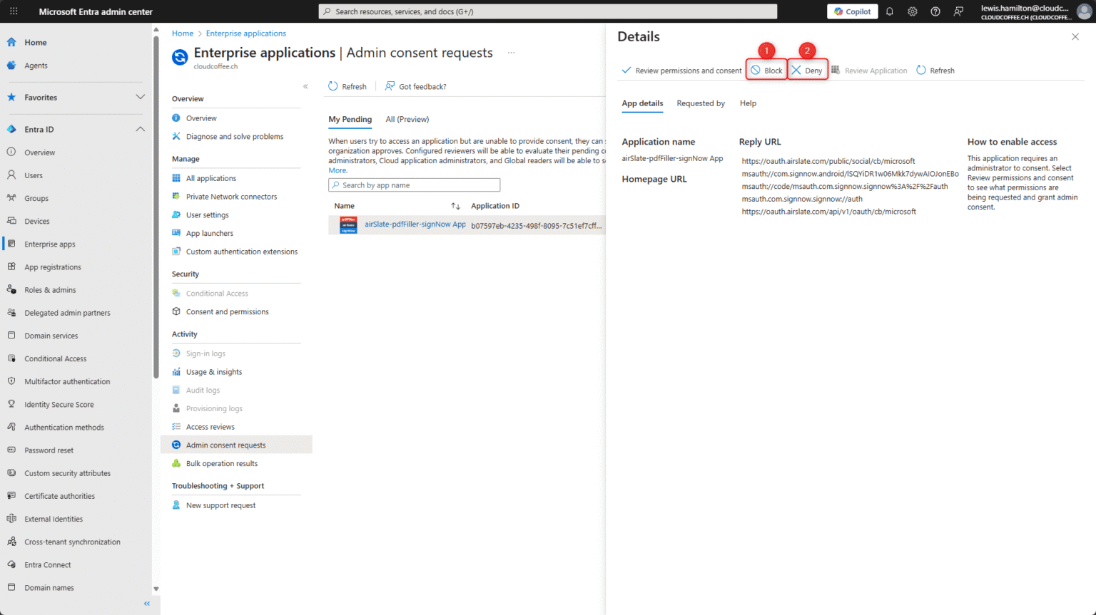 Microsoft Entra ID: Admin Consent Workflow for Secure Application ...