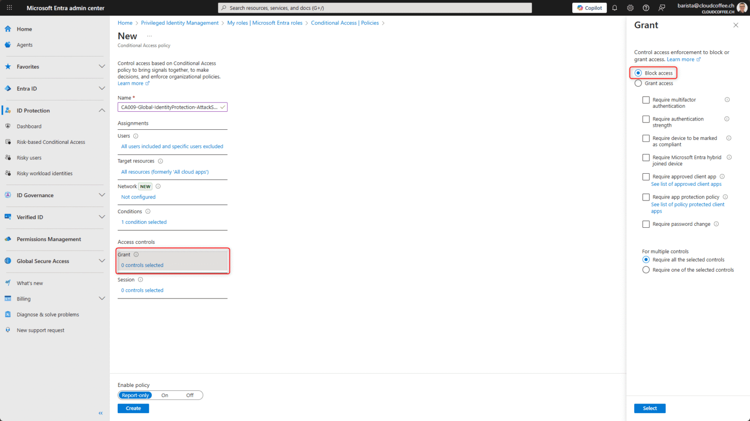 Microsoft Entra: How to Block Legacy Authentication Using Conditional Access - cloudcoffee.ch