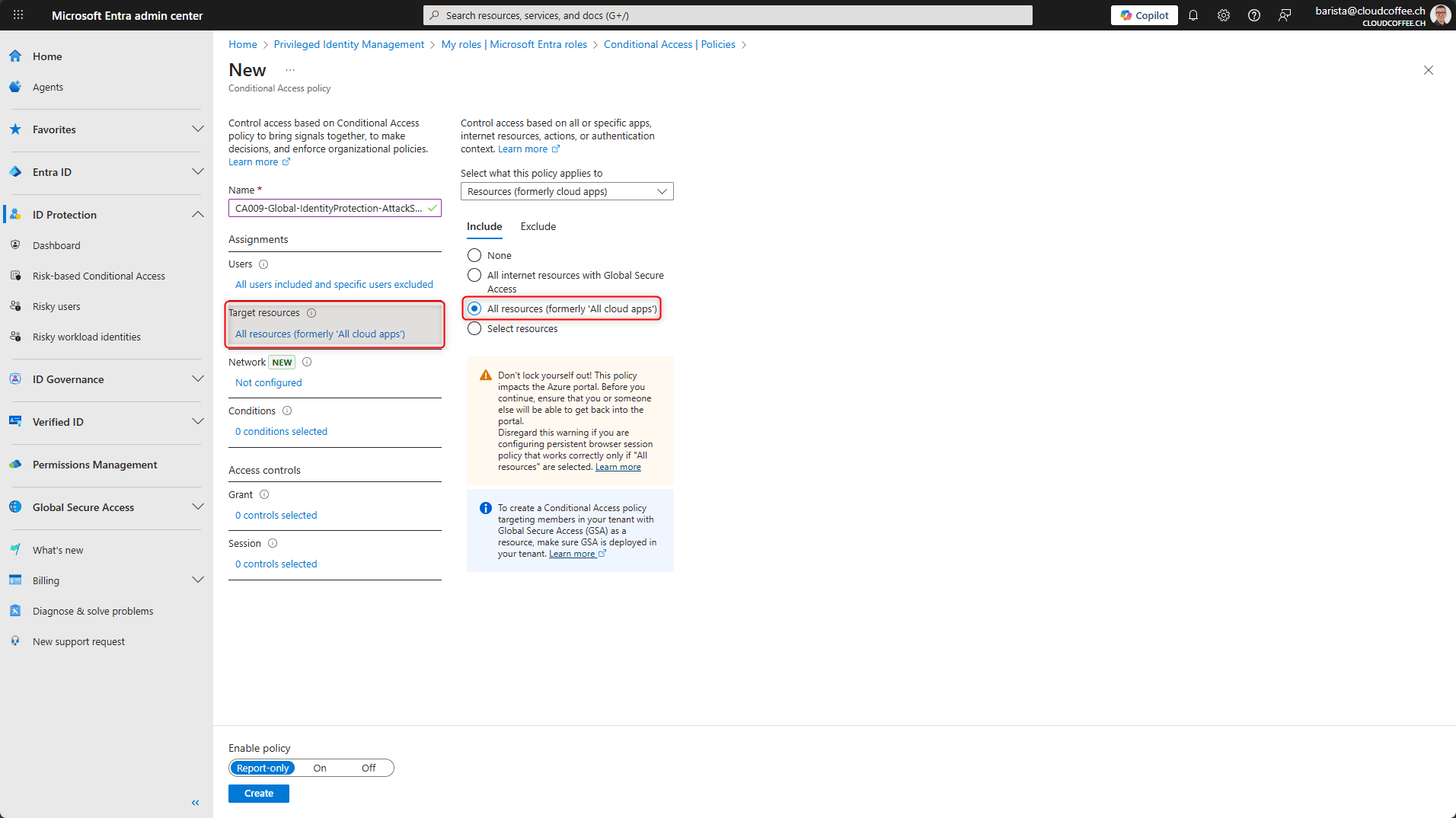 Microsoft Entra: How to Block Legacy Authentication Using Conditional Access - cloudcoffee.ch
